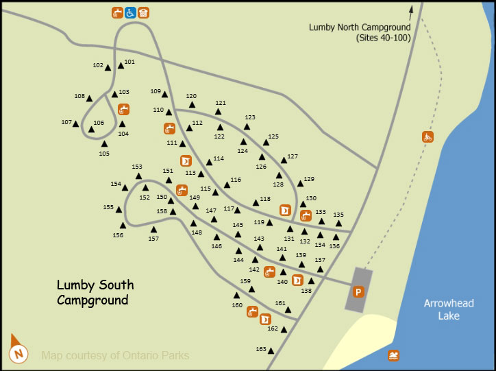 Arrowhead Ontario Parks Camping