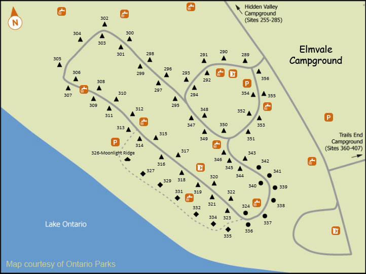 Presquile Ontario Parks Camping